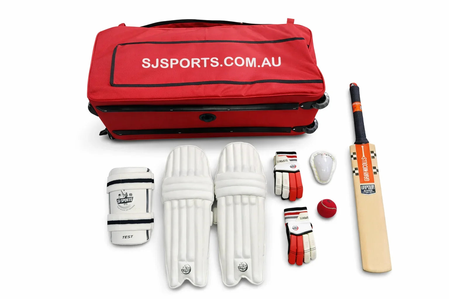 SJ Rising Star Small Junior Cricket Set – SJ Sports Australia