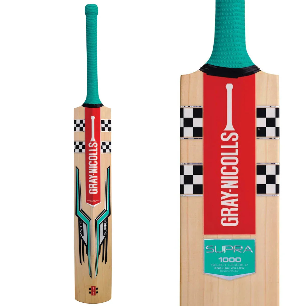 Gray Nicolls Supra 1000 English Willow Cricket Bat Youth – SJ Sports ...