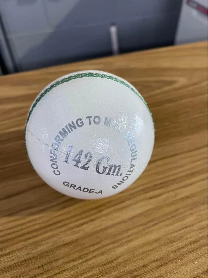 SJ white 4pc Ball 142 Grams – SJ Sports Australia